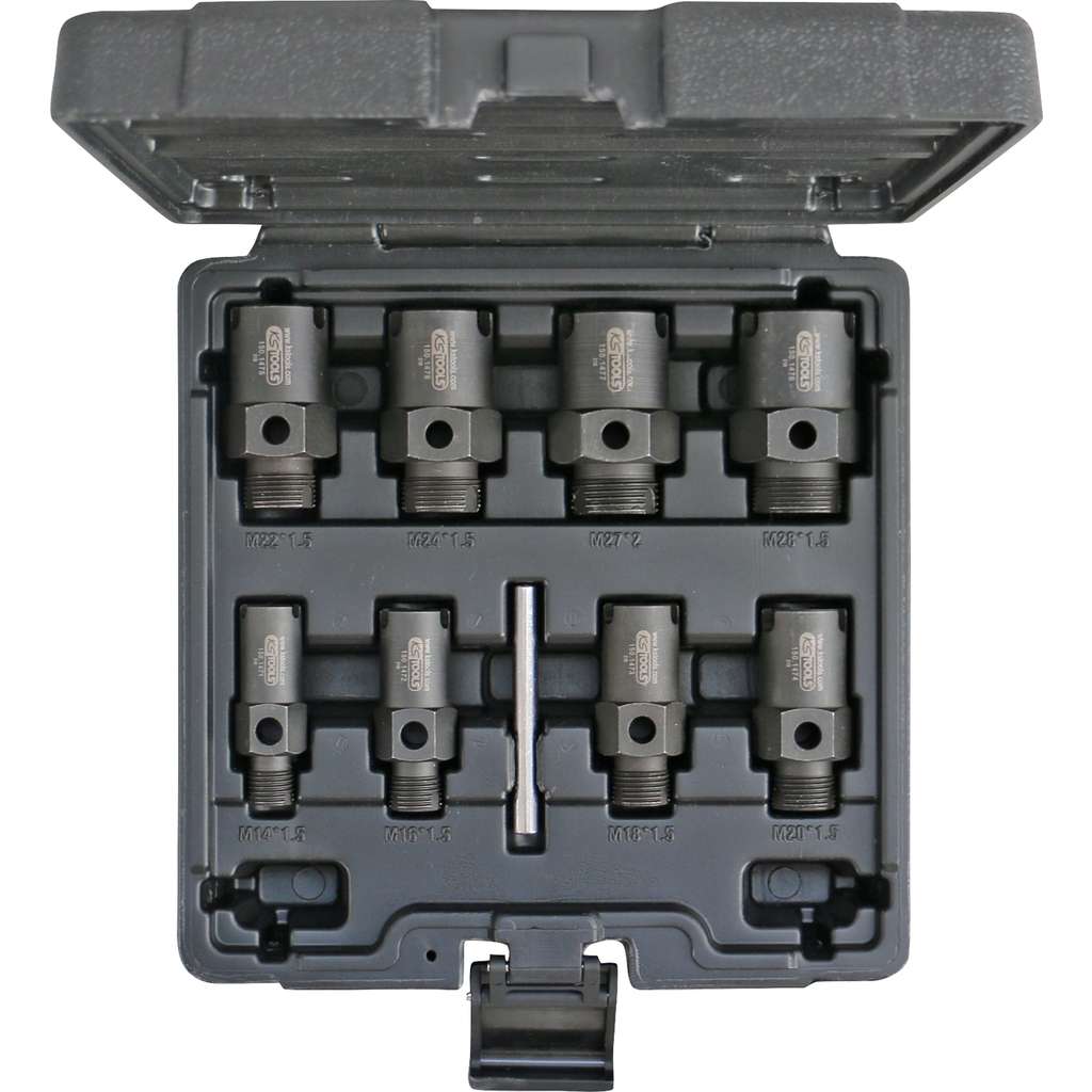 Thread chaser set, 9 pcs | Thread repair | Exhaust system / catalysers ...