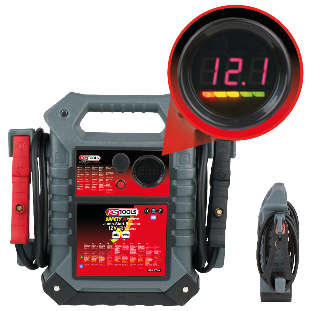 12 V battery booster-mobile starting aid 700 A | Individual parts ...