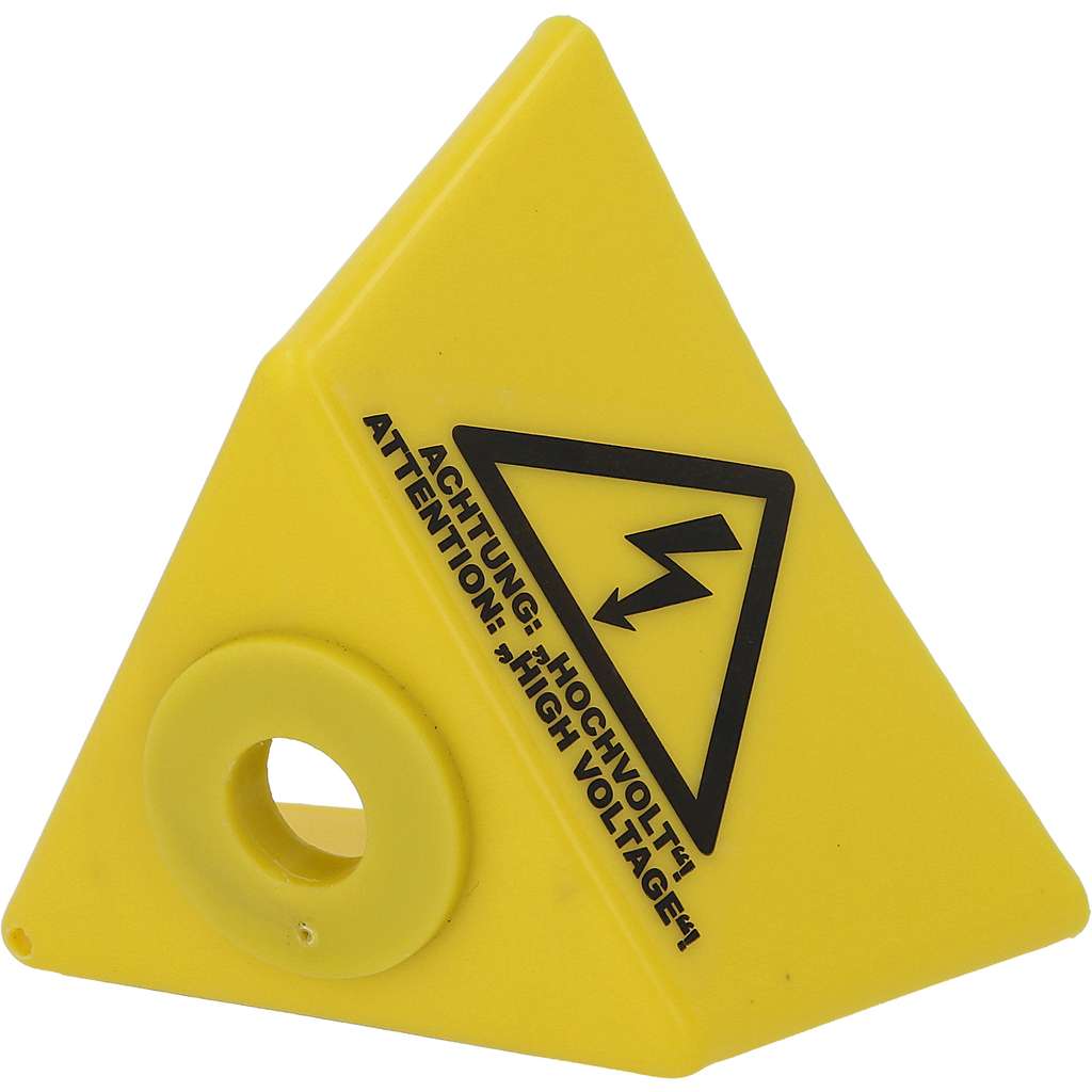 Dachaufsteller mit Blitzsymbol und Magnet | Arbeitsschutz | VDE und ...