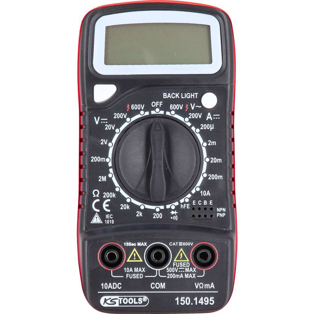 Digital Multimeter inkl. Prüfspitzen | Multimeter | Elektrik ...