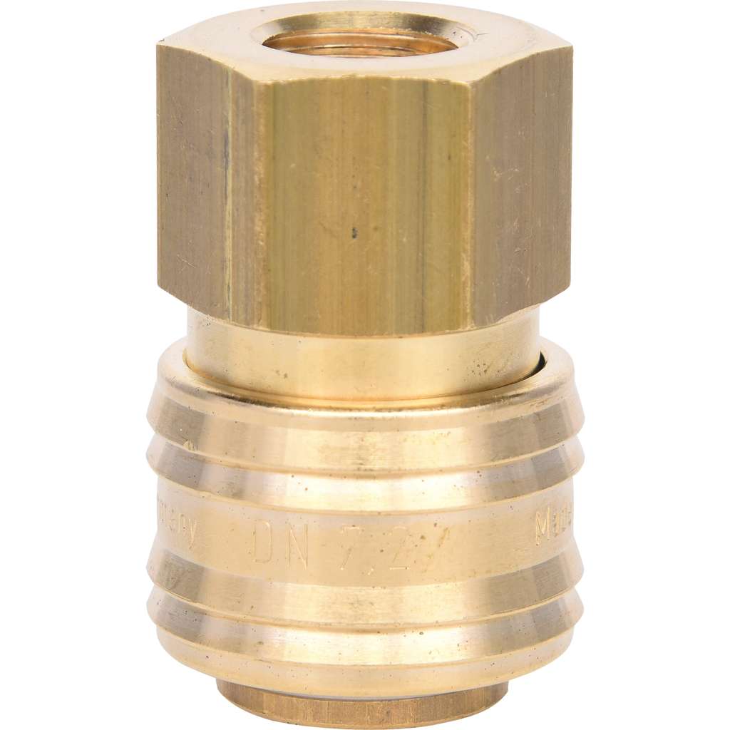 Messing-snelkoppeling met inwendige-draad | Perslucht-adapter en ...