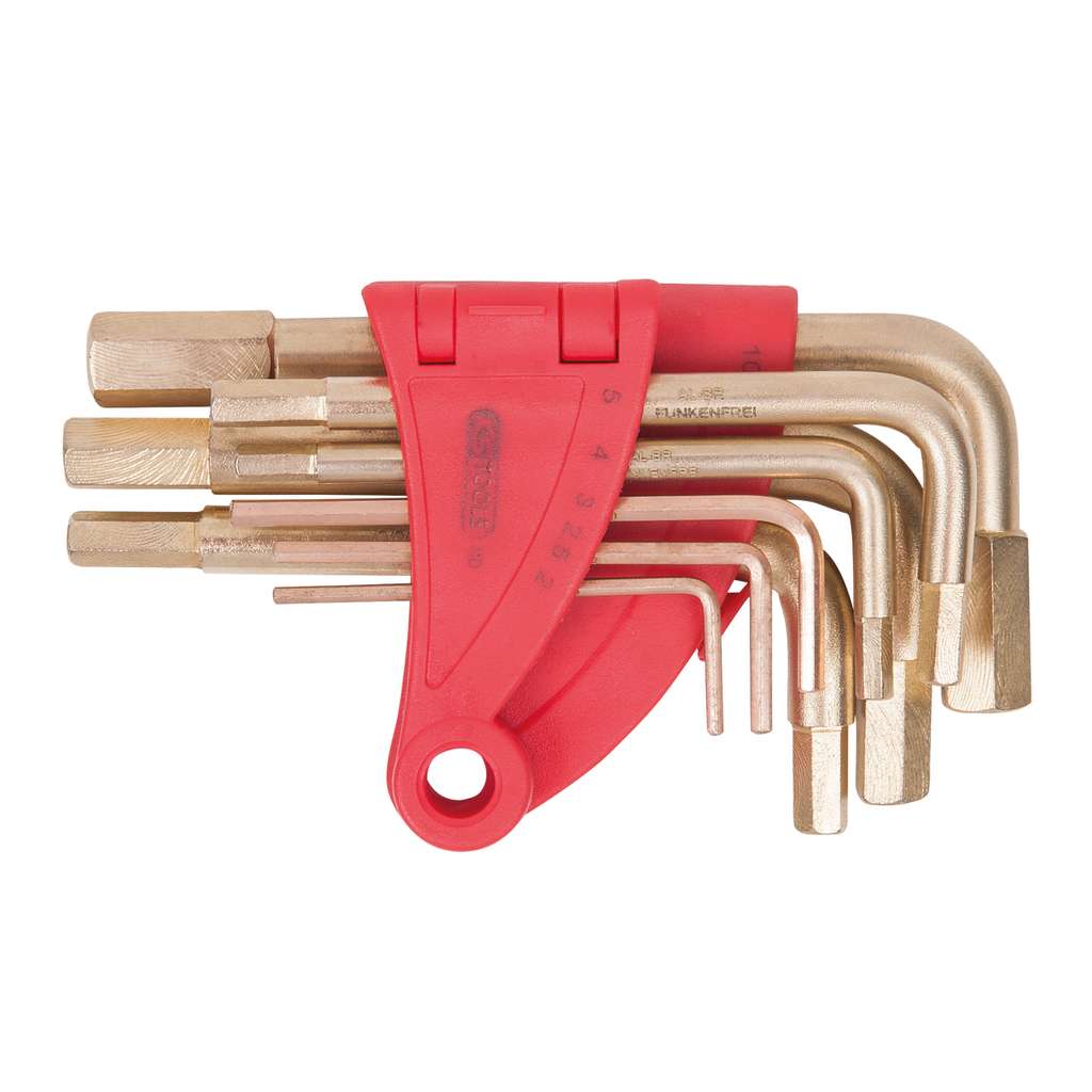 Kit de chaves Allen BRONZEplus com sextavado interior polegadas 10 ...
