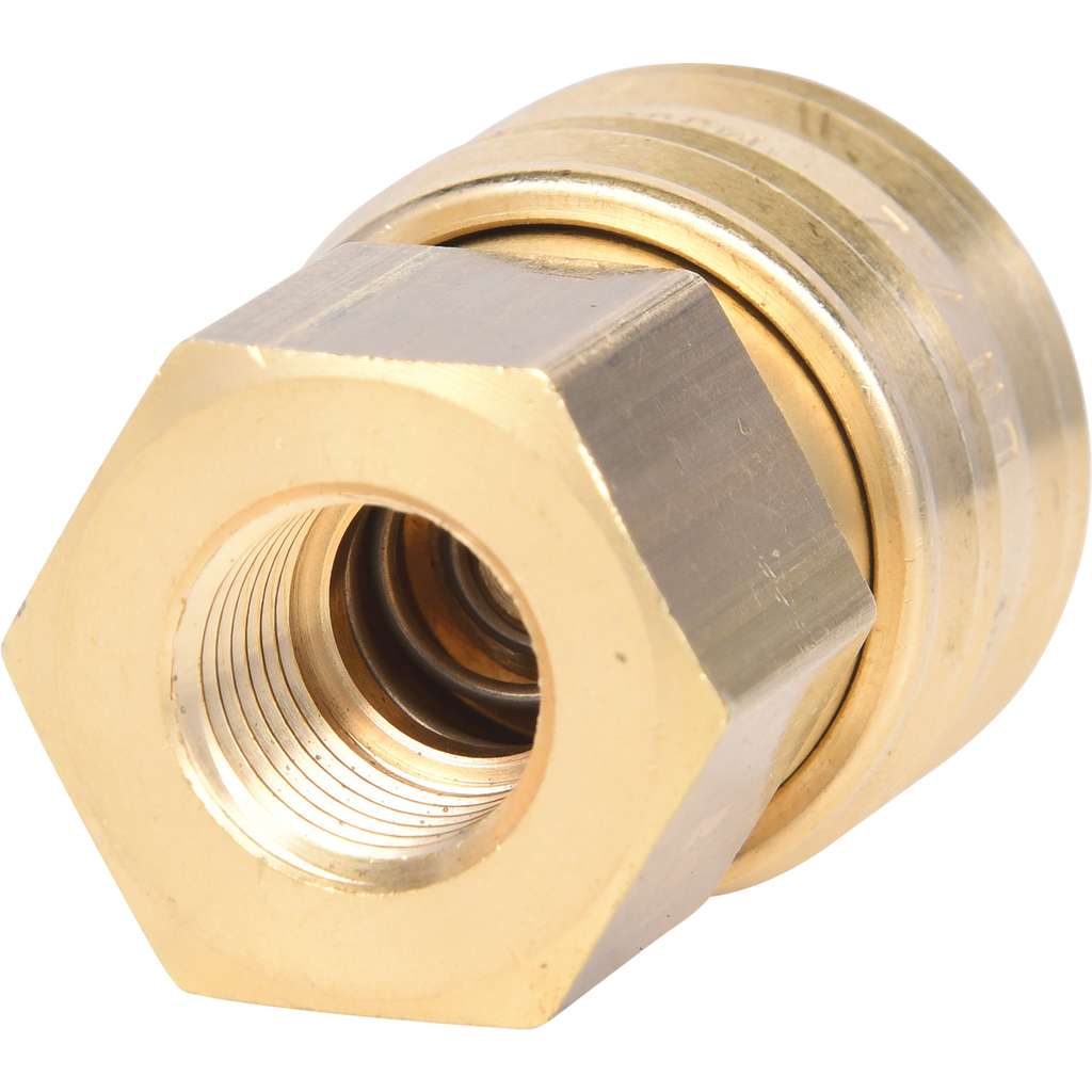 Messing-snelkoppeling met inwendige-draad | Perslucht-adapter en ...