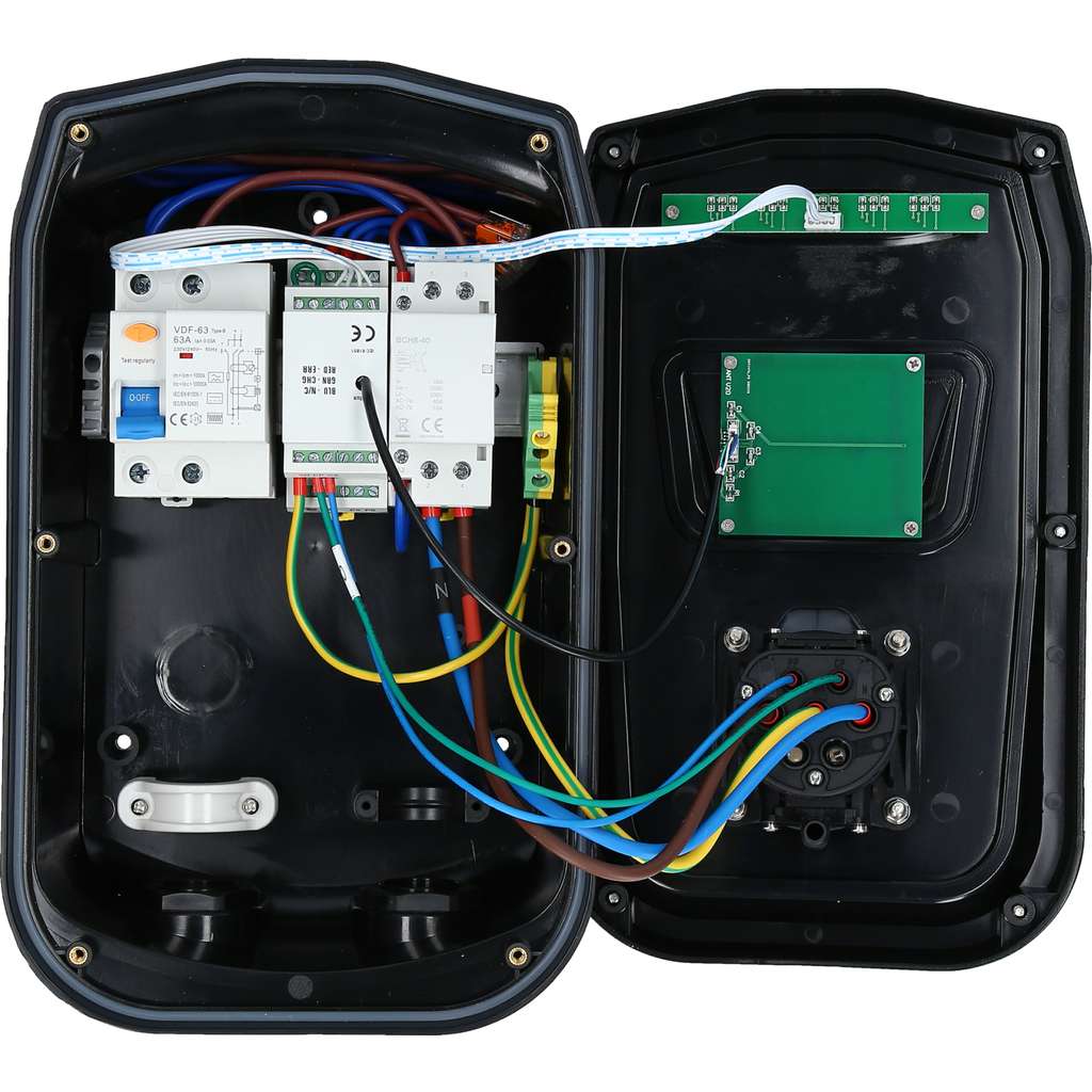 Wallbox Mit 230v Steckdose