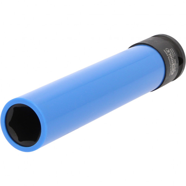Aluminium wheel impact socket, extra deep | Wheel bolting socket wrench ...