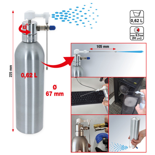 Pressure spray bottle, 0.62 l | Pressure pump vaporiser | General ...