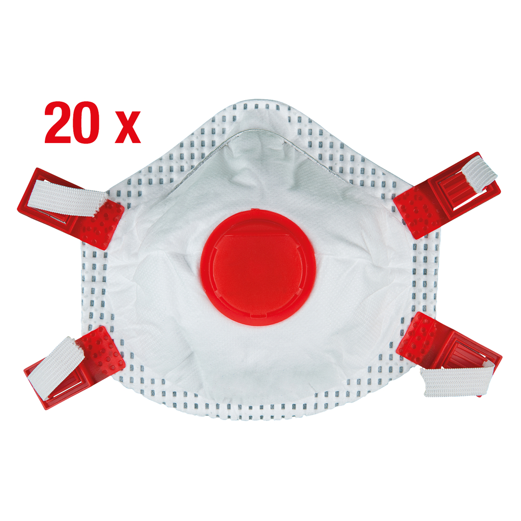 Fine dust filter mask FFP3 with valve | KS Tools Werkzeuge - Maschinen GmbH