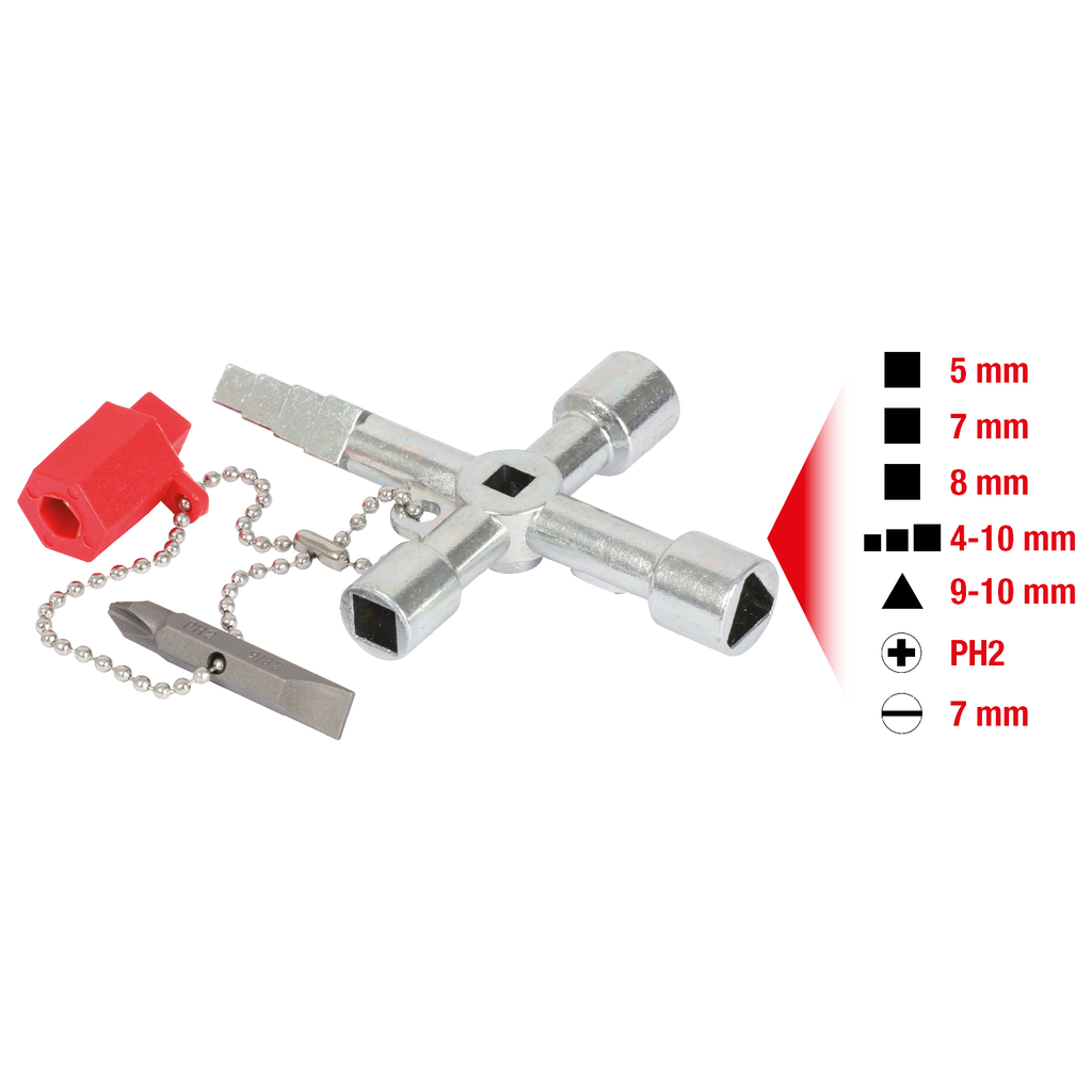 Universal enclosure keys, 61x90mm | Universal Enclosure Keys | Plumbing ...