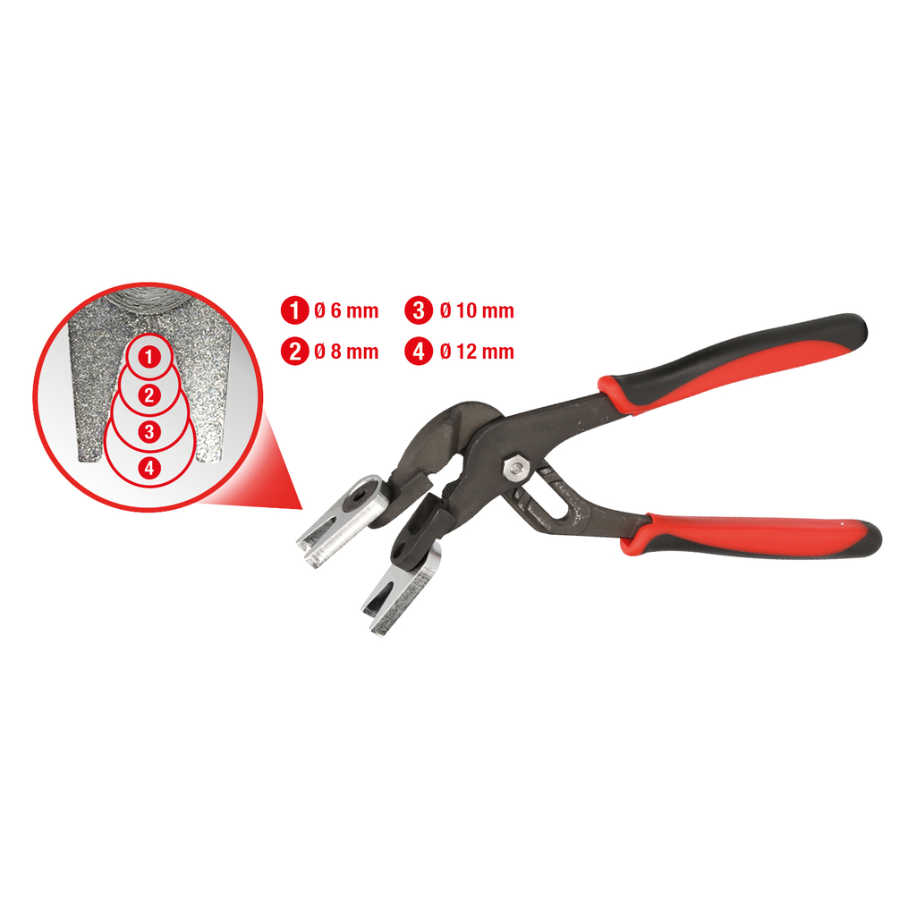 Pneumatic quick connector releasing pliers, 6-12 mm | Pneumatic ...