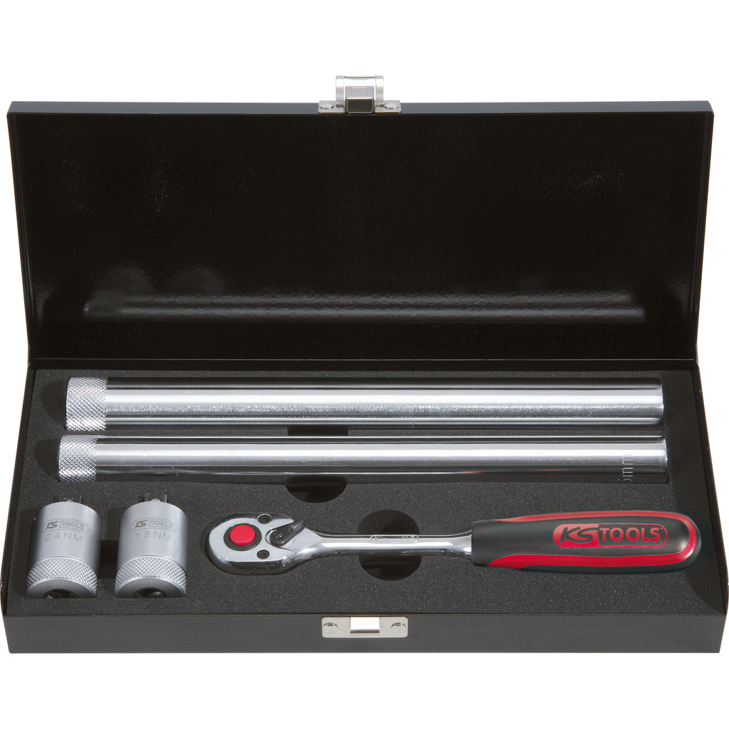3/8" Torque limiter spark plug socket set, 5 pcs | Torque tools ...